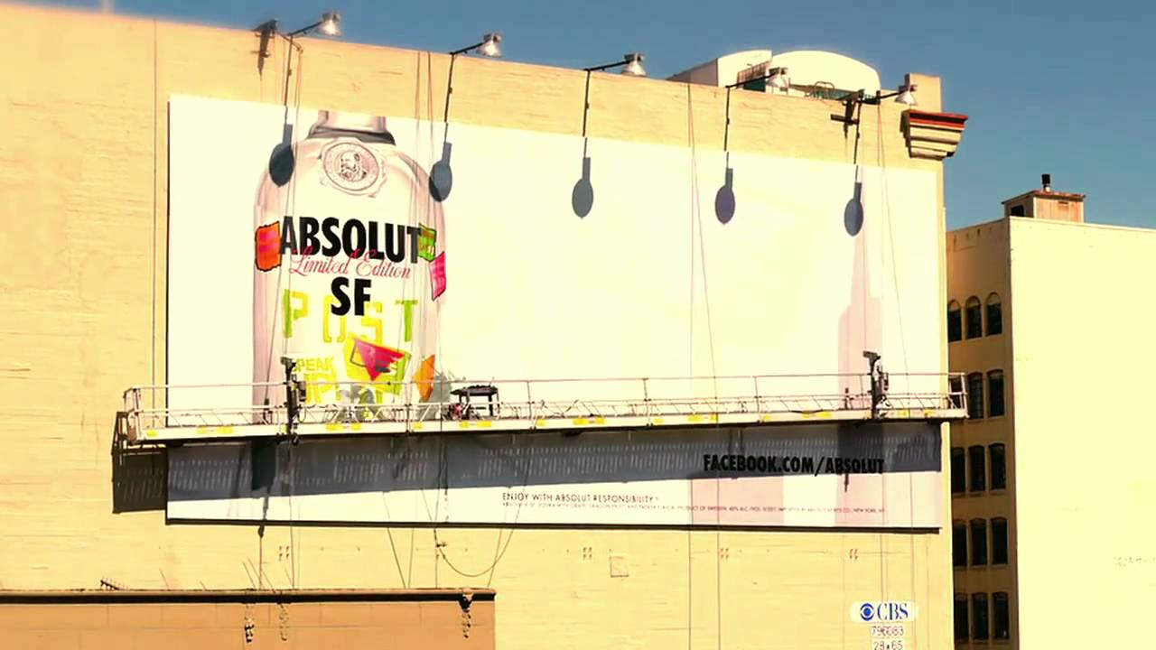 Absolut.HandPaint.Wall.Billboard.mp4 - YouTube