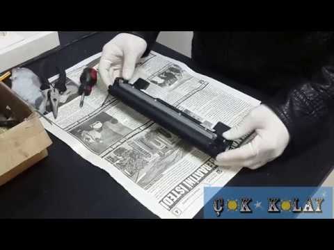 Brother TN-1040 Toner dolumu detaylı anlatım - Brother TN-1040 Toner refilling detailed description