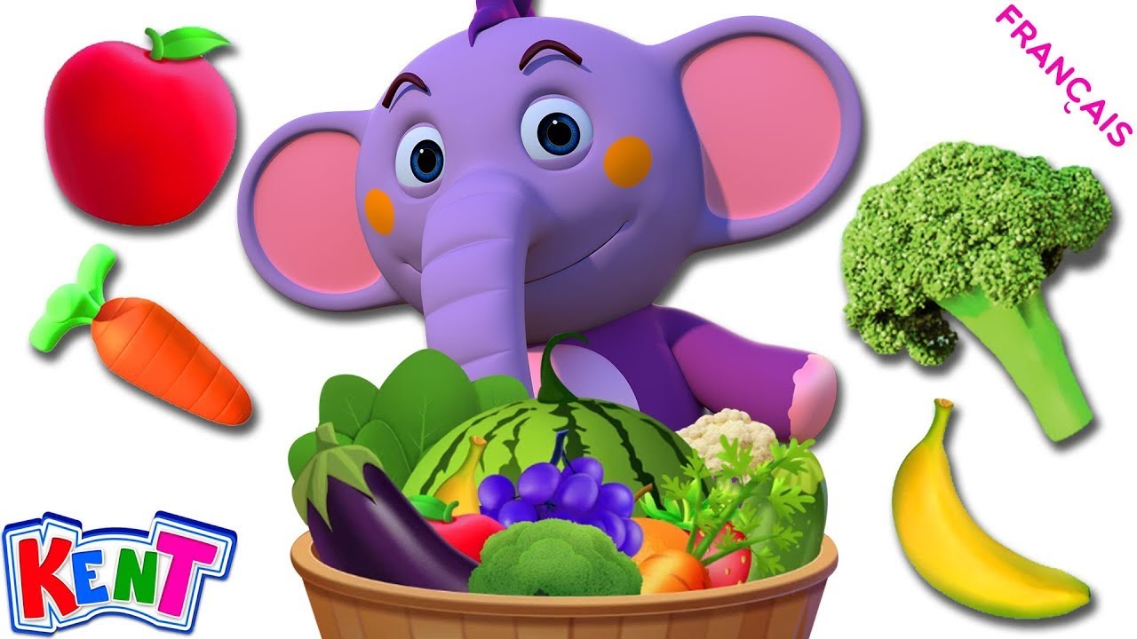 Apprenez les légumes🥦et les fruits🍎 avec Kent | Dessin animé | Bébé ...