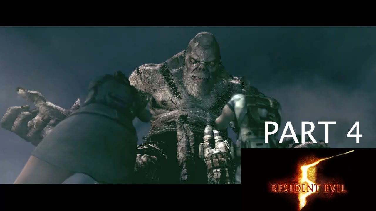 HE USES HUMANS AS A BELT??? | Resident Evil 5 Walkthrough Part 4 - YouTube