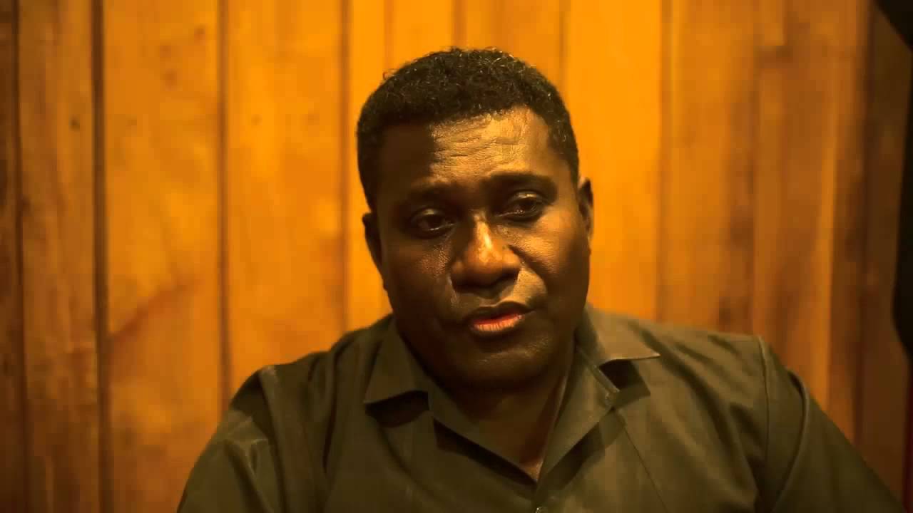 Solomon Island Prime Minister Gordon Darcy Lilo talks about weather and ...