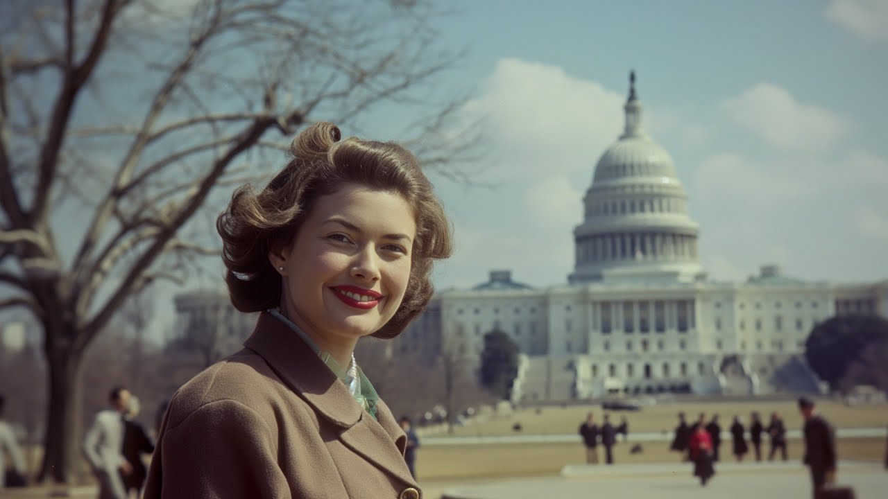 Amazing Photos: Life in Washington DC 1950s - YouTube