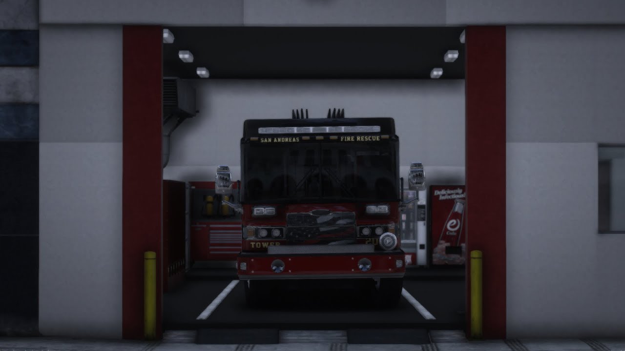 FiveM Multiview Tower 209 responding to a structure fire (TSDOJ FivePD ...