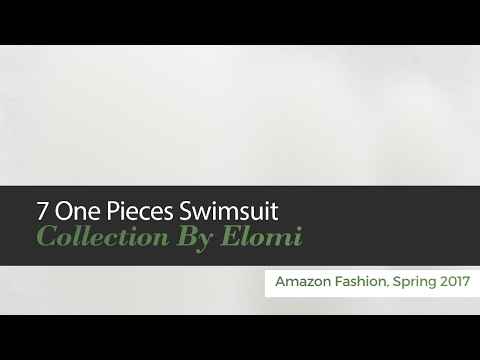7 One Pieces Swimsuit Collection By Elomi Amazon Fashion, Spring 2017