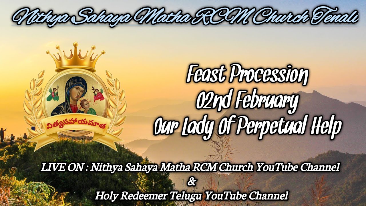 LIVE | Nithya Sahaya Matha Feast Procession | 02nd February 2024 ...