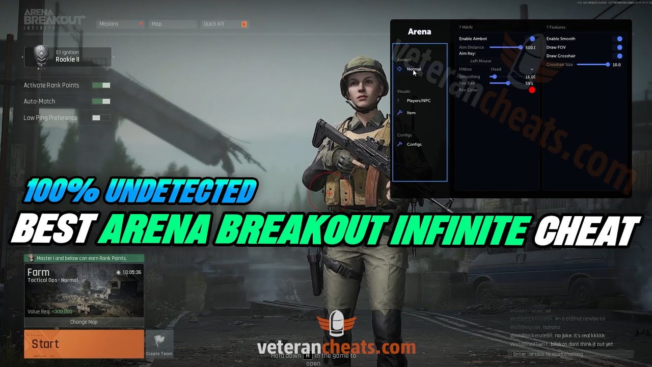 Arena Breakout: Infinite Hacks & Cheats - UNDETECTED Aimbot, ESP - YouTube