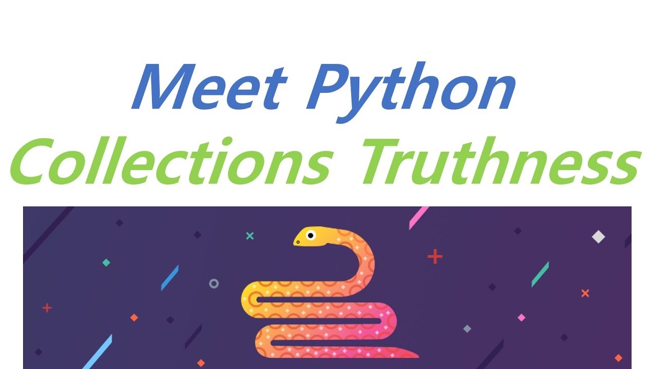 [Python] meet python - Collections Truthness ★bambi coding - YouTube