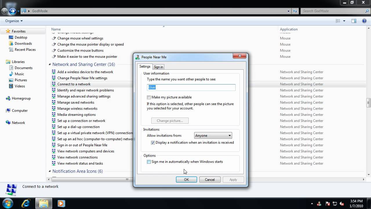 Windows 7 God Mode - YouTube