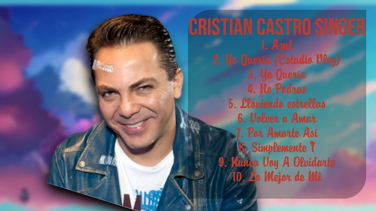 Cristian Castro Singer-Year's musical highlights-Top-Rated Chart ...