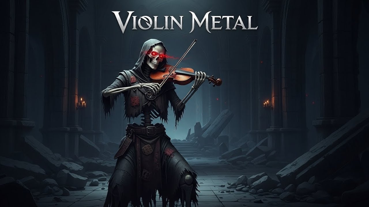 🎻 VIOLIN METAL 🔥 Cursed Strings of the Apocalypse - YouTube
