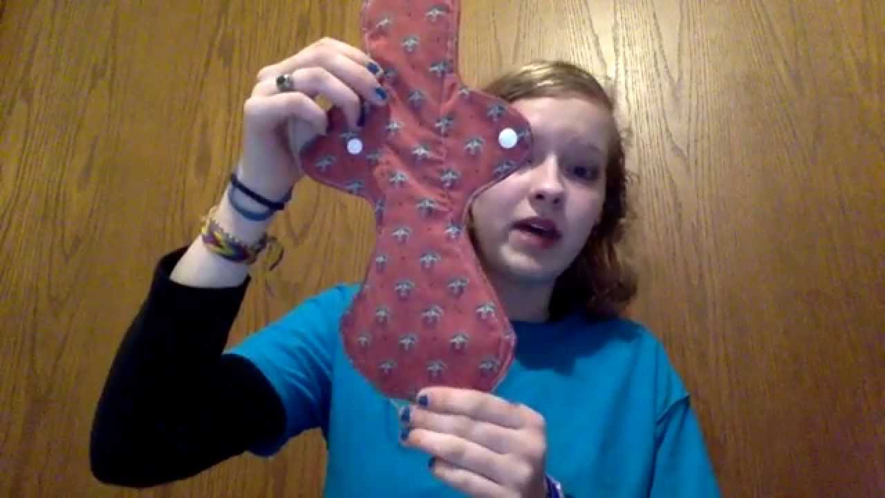 Cloth pad swap with Terra from Period Attire - YouTube