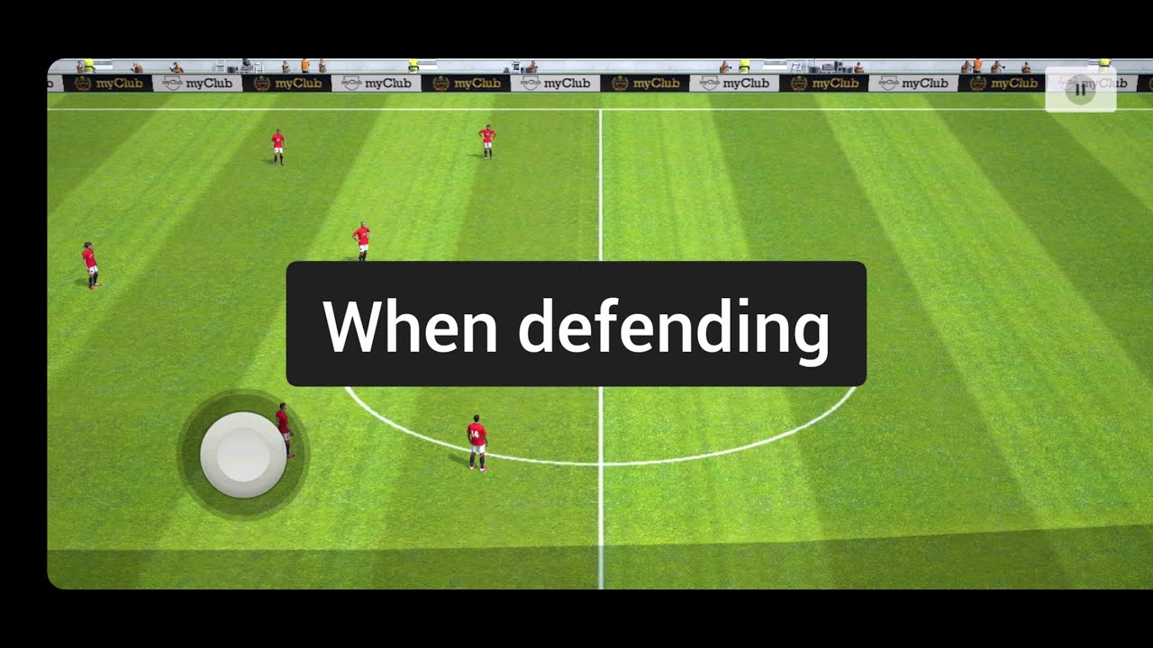 How to use advanced control | pes 2021 mobile - YouTube