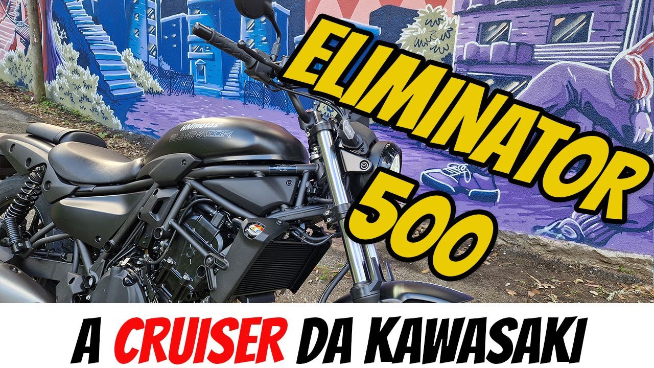 Kawasaki Eliminator 500 ★ Review & TestRide ★ 🔥🔴 - COM LEGENDAS 💯 - YouTube