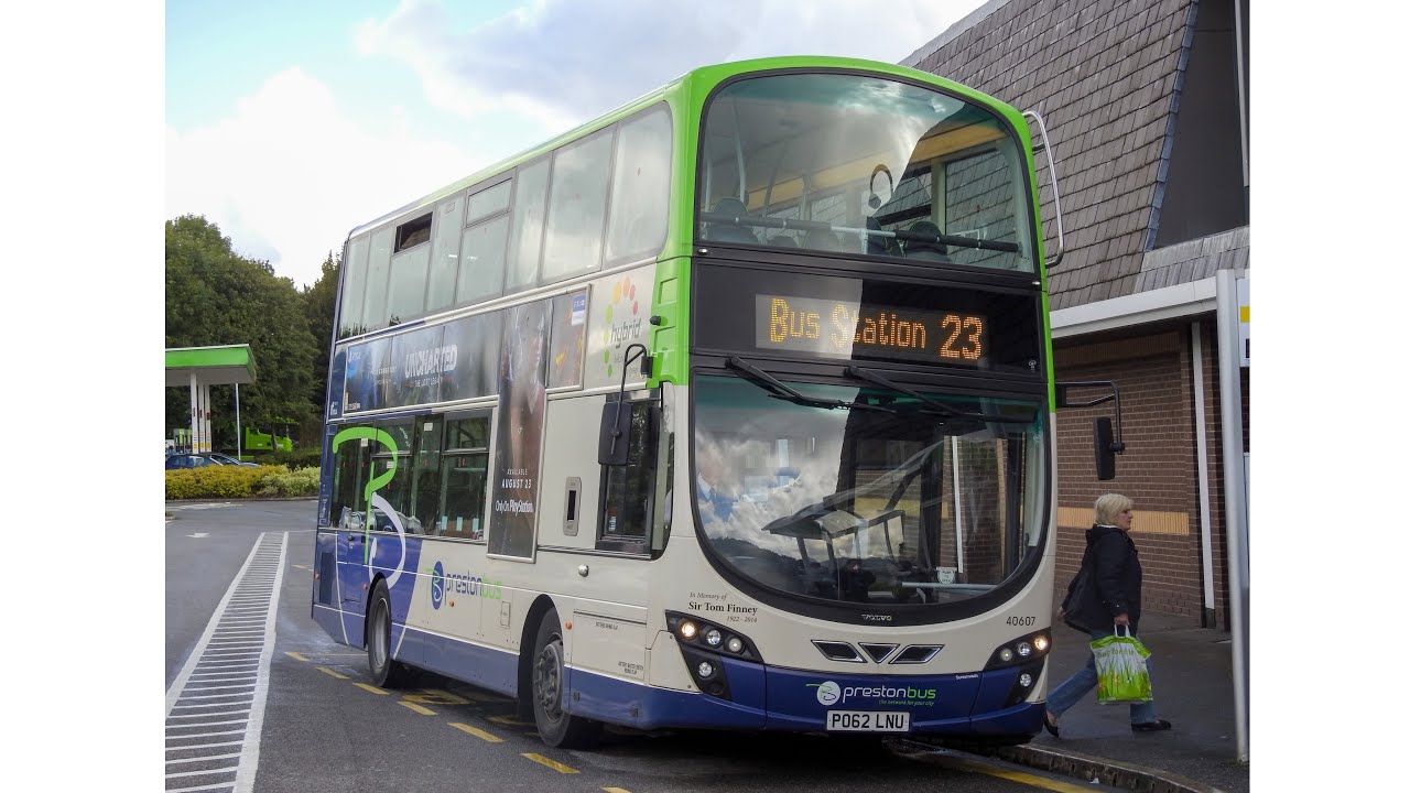 PrestonBus Wright Eclipse Gemini 2 Volvo B5LH 40607 PO62 LNU - YouTube