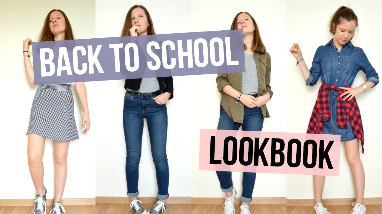 BACK TO SCHOOL LOOKBOOK - YouTube