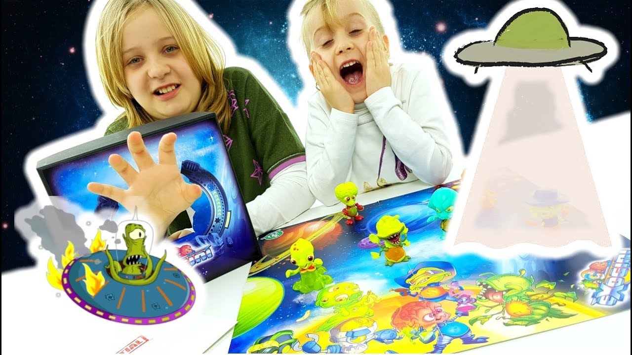 NAVICELLA ALIENA e EXOGINI super rari, apertura per bambini, video ...