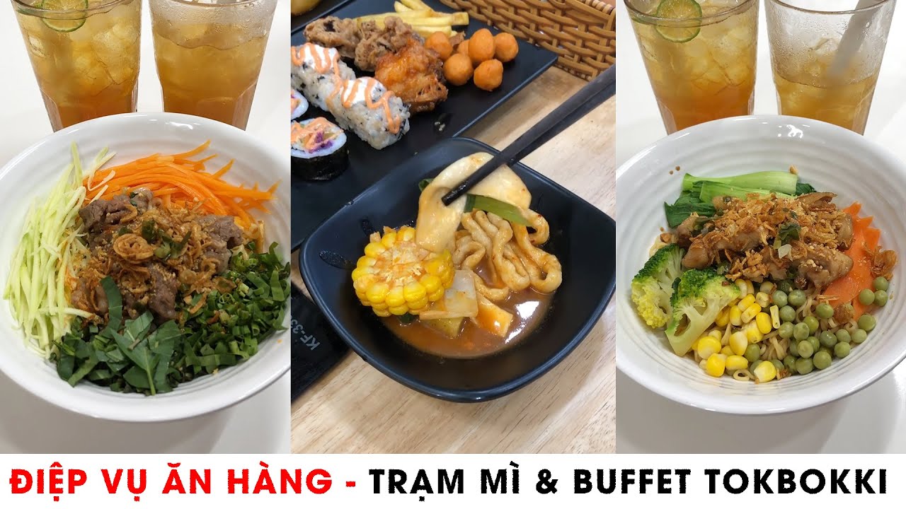 TỔNG HỢP TIKTOK | NO CĂNG BỤNG với BUFFET TOKBOKKI và TRẠM MÌ ACECOOK ...