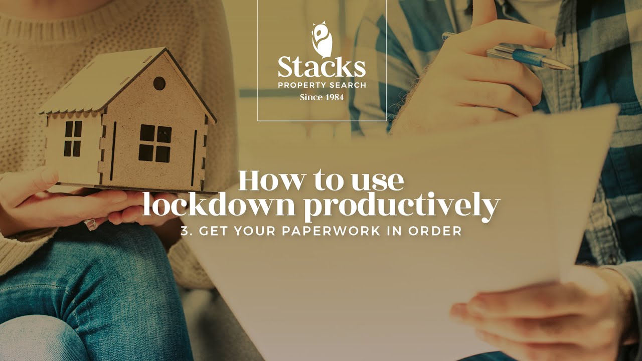 How to use lockdown productively - Get your paperwork in order - YouTube