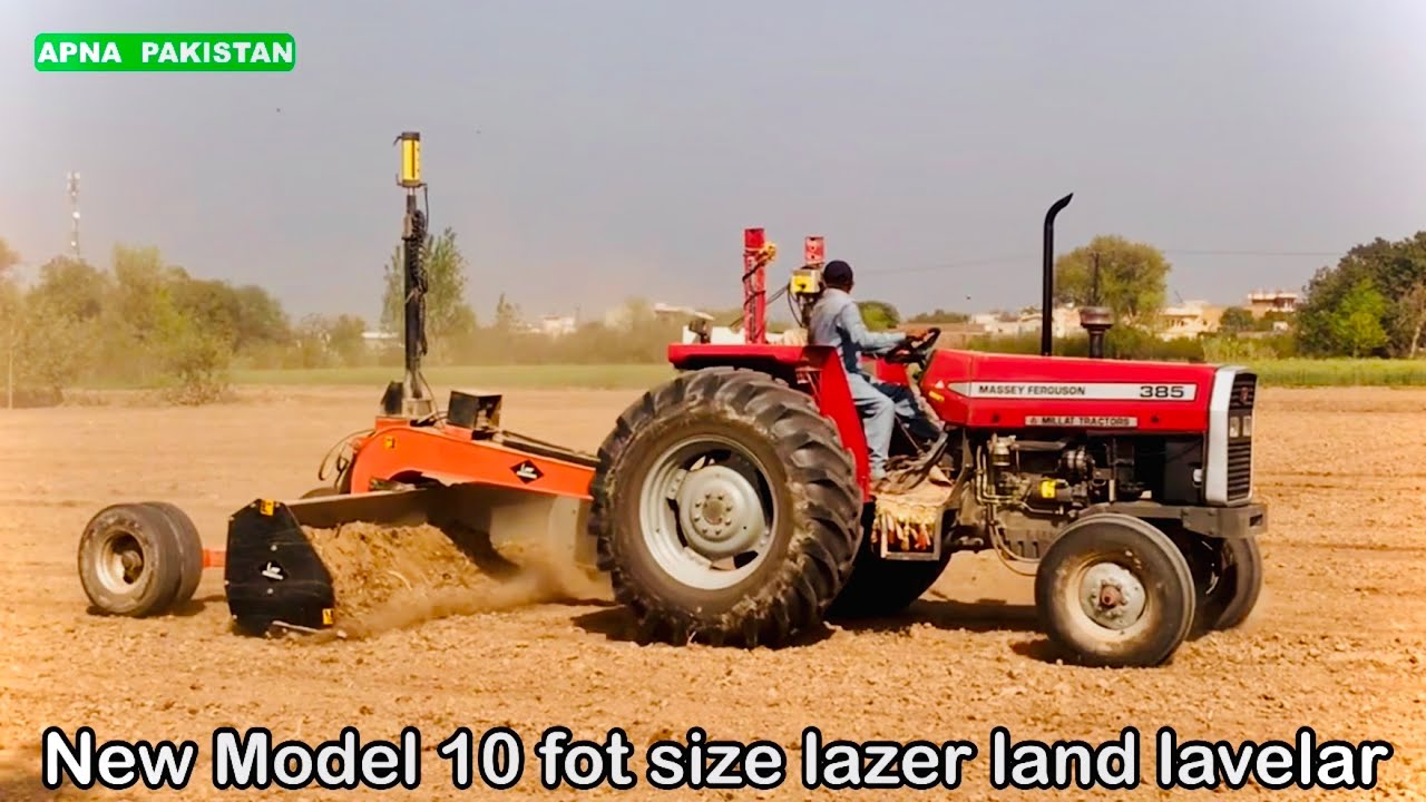 New Model Lazer land lavelar. 10 fot big size scraper. Italy system. Al ...