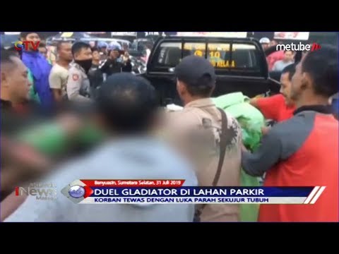 Duel Gladiator di Lahan Parkir, Satu Pria Tewas Tersabet Pedang - BIM 31/07