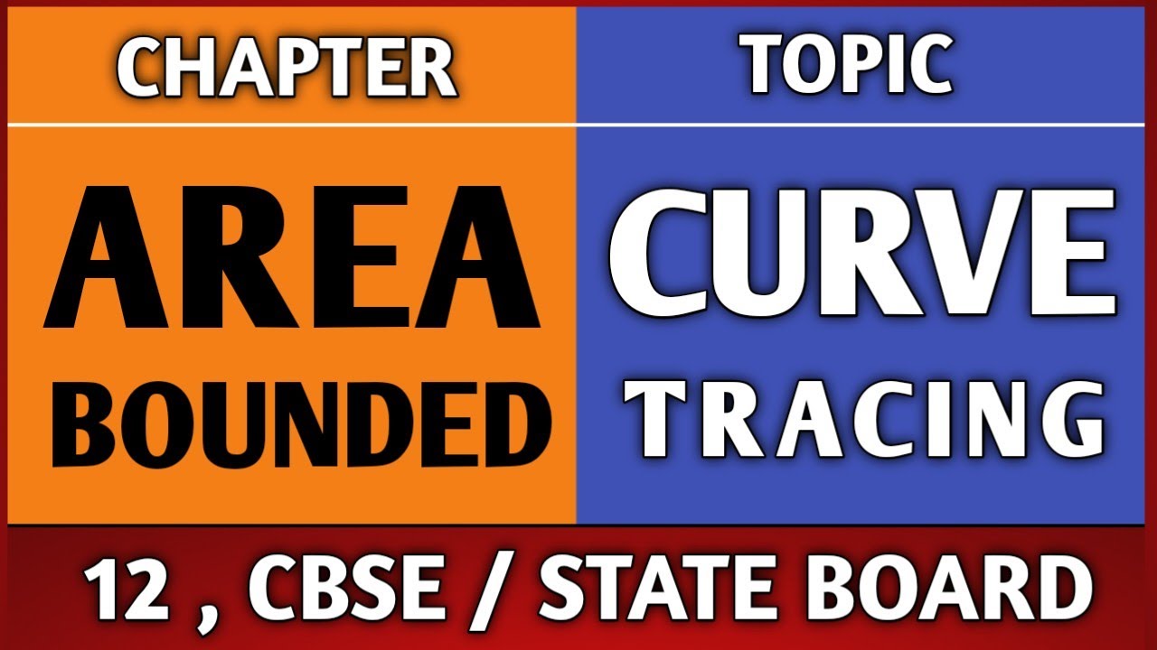Curve tracing | Area bounded | Application of integral | Maths Side ...