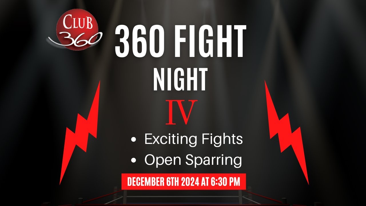 "Battle by the Tower" - Club 360 Fight Night 4. Friday December 6th, 6 ...