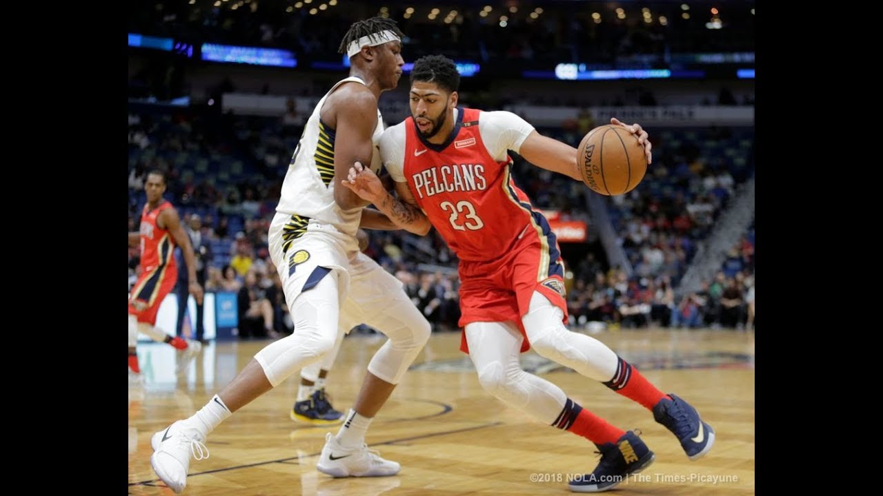 Anthony Davis vs Pacers (03/21/2018) - 28 Pts, 13 Rebs, 5 Blks, 9-14 ...