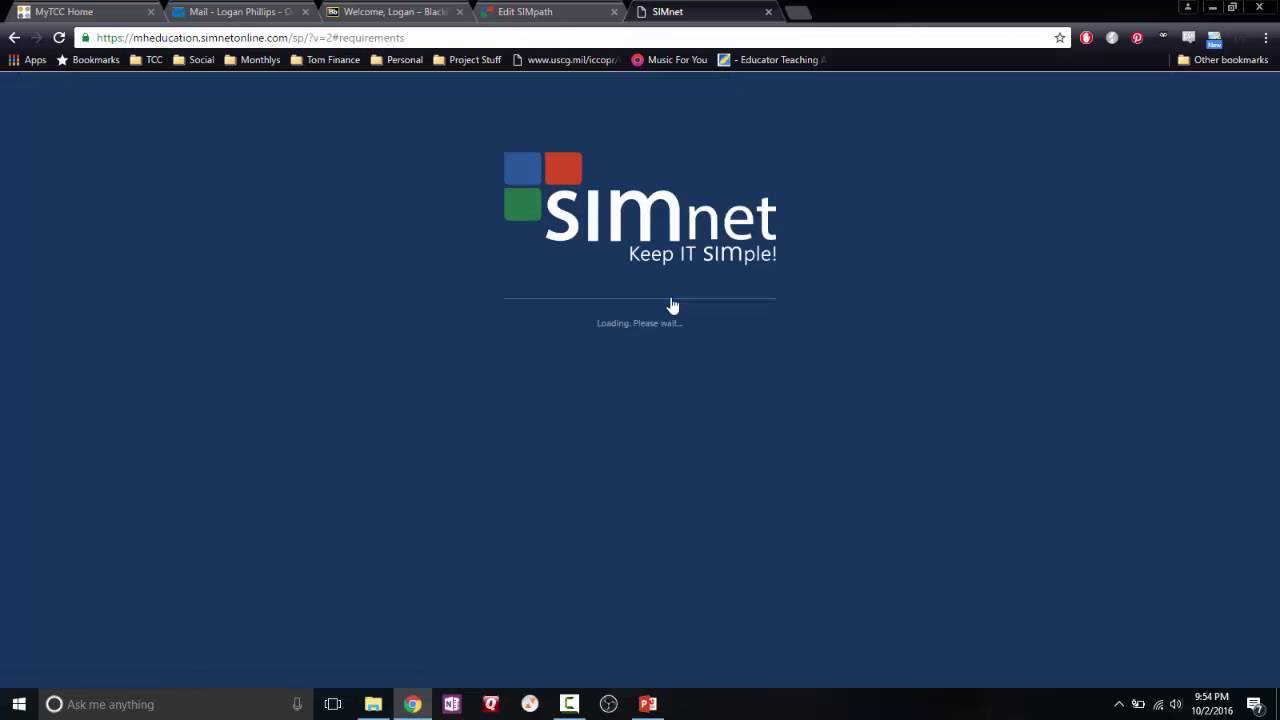 201710 All Courses: Running a simnet system check - YouTube