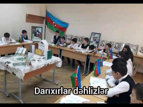 Məktəbim və məlliməm üçün darıxıram