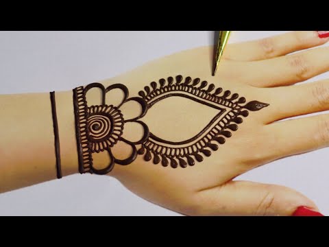 3 Latest Stylish Backhand Mehndi design| Beautiful Mehndi designs| Simple Mehandi design|Hennadesign