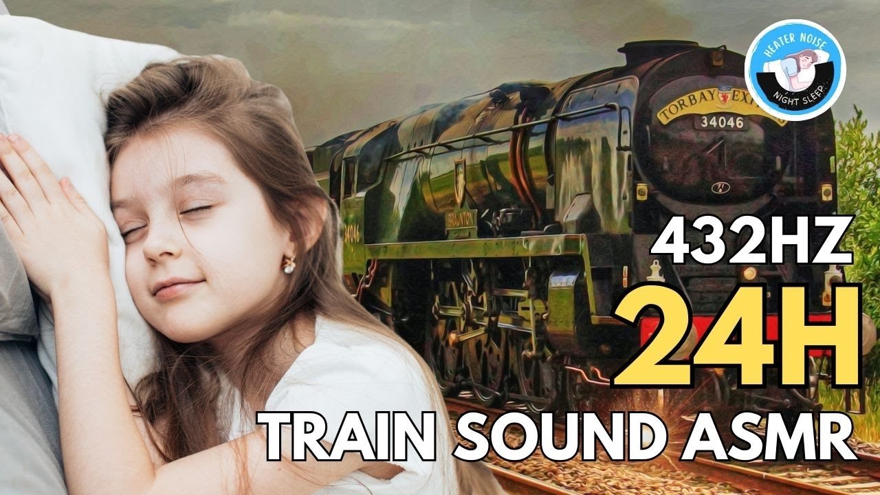 Beat Insomnia With TRAIN SOUND ASMR For Sleep Deeply - Black Screen In ...