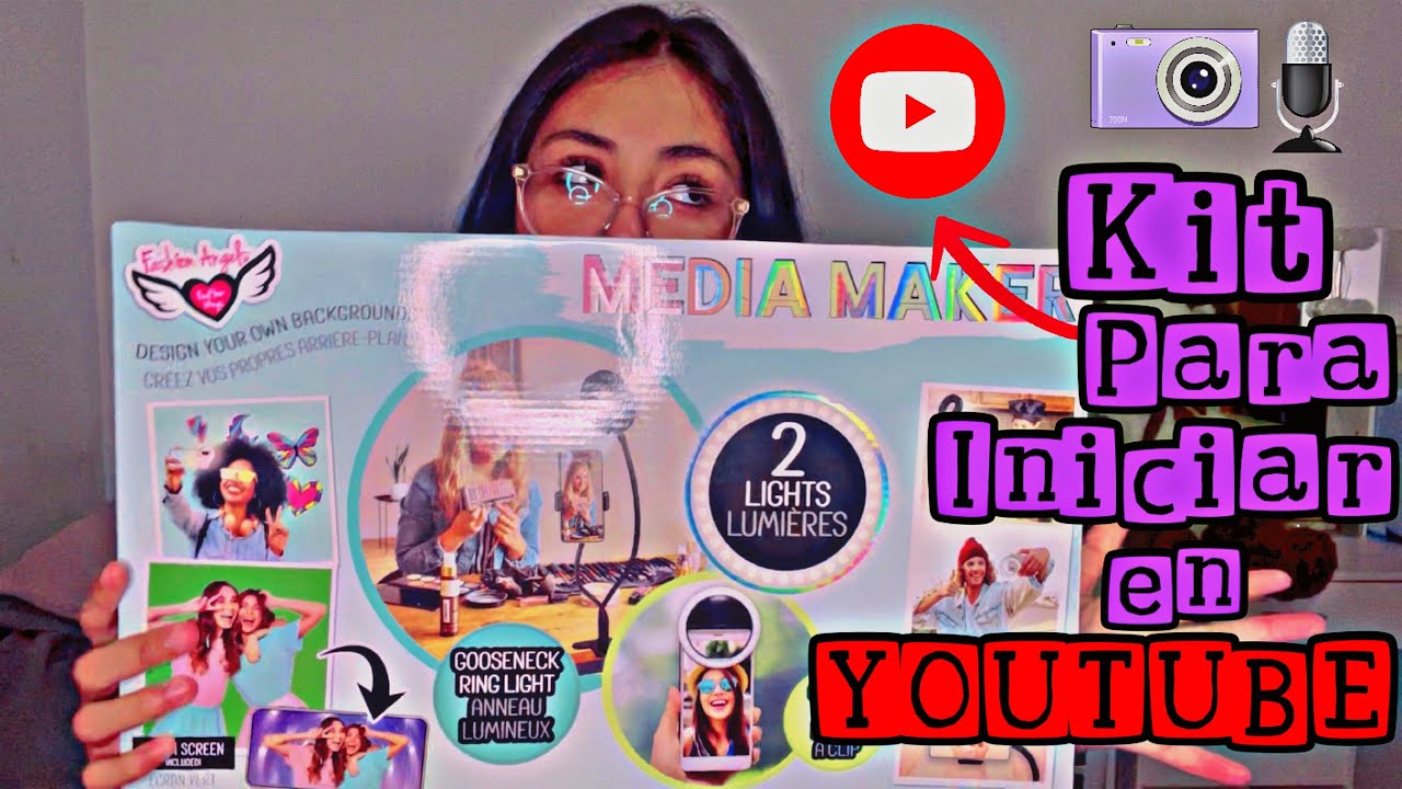 Este KIT tiene TODO lo que necesitas para INICIAR en YOUTUBE!!!!! - YouTube