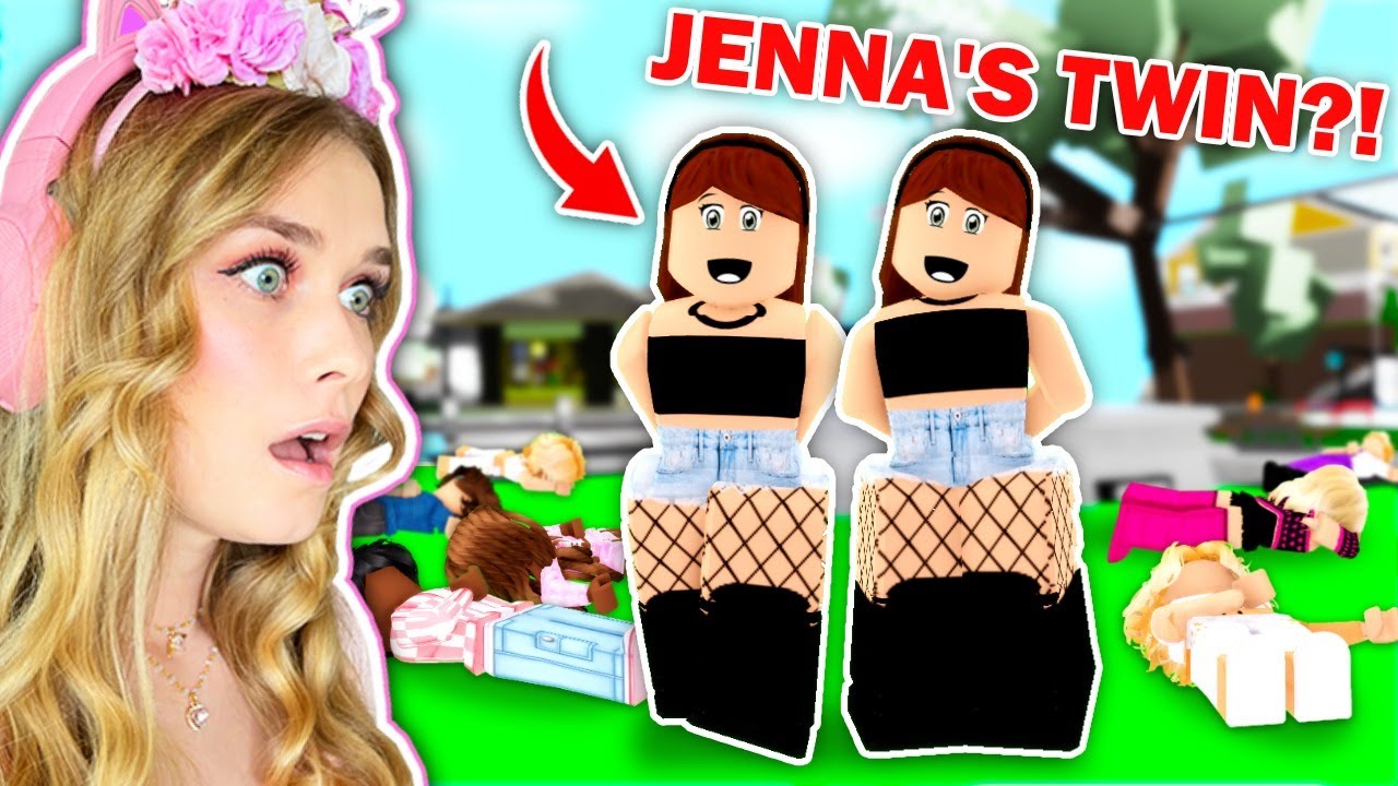 HACKER JENNA Has A TWIN In Brookhaven! (Roblox) - YouTube