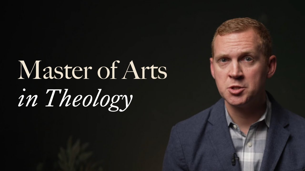 MA in Theology: Study Dogmatics & Scripture - YouTube