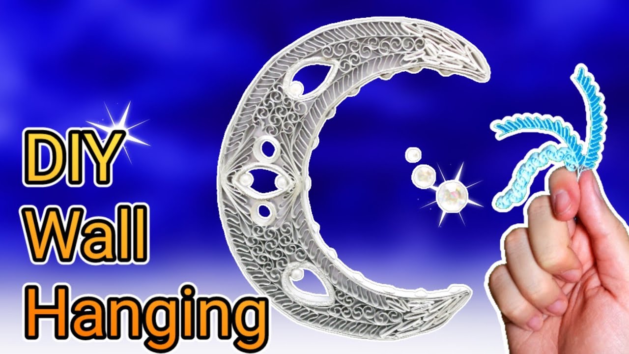 Quilling Moon Tutorial | Quilling Paper Art - YouTube