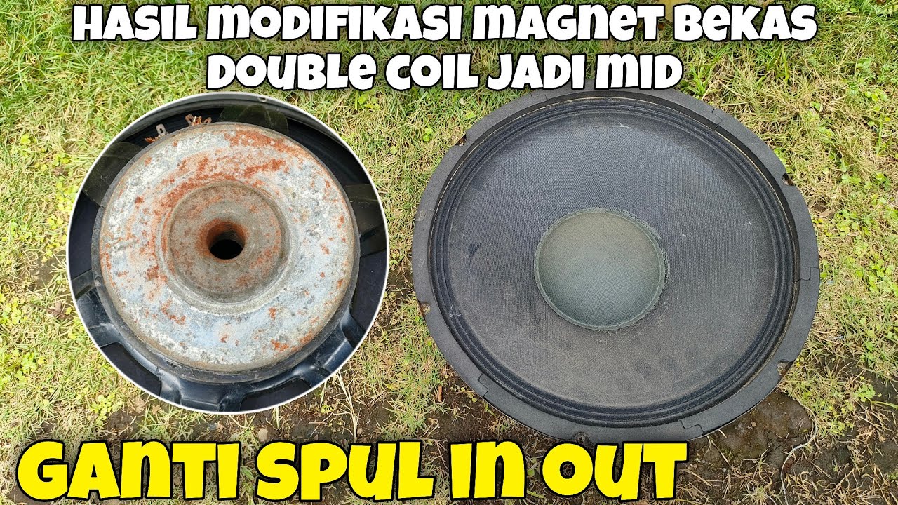 Spul putus dan cara memasang spul balap 12 in - YouTube