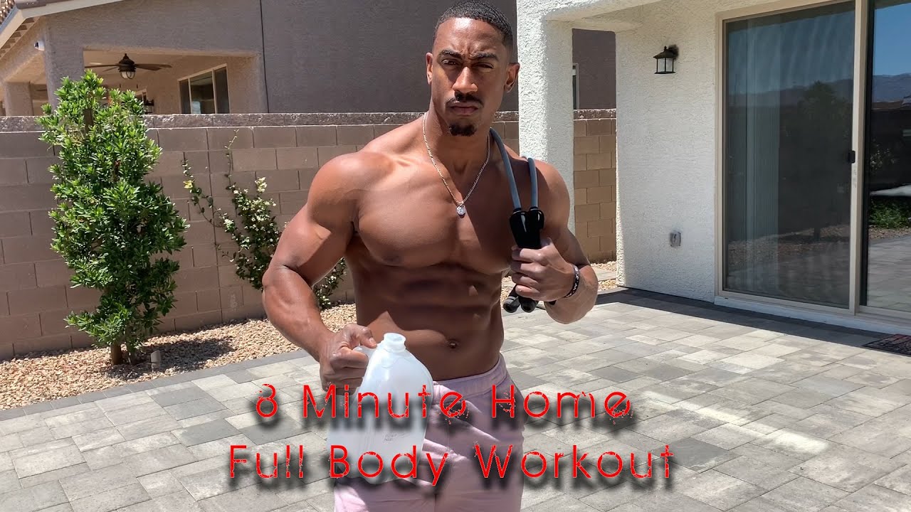 8 Minute Home Full Body Workout - YouTube