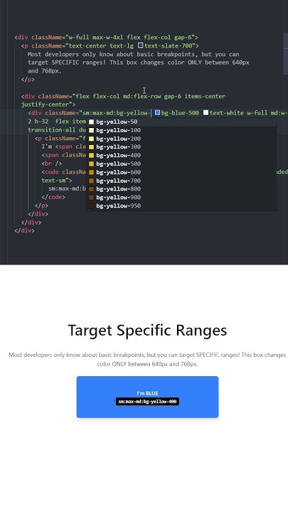 Did you know this tailwind responsiveness trick? #coding #webdevelopment #web #tutorial # ...