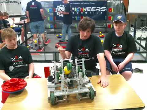Turning Point - Pioneers Robotics VEX Competition Camp - YouTube