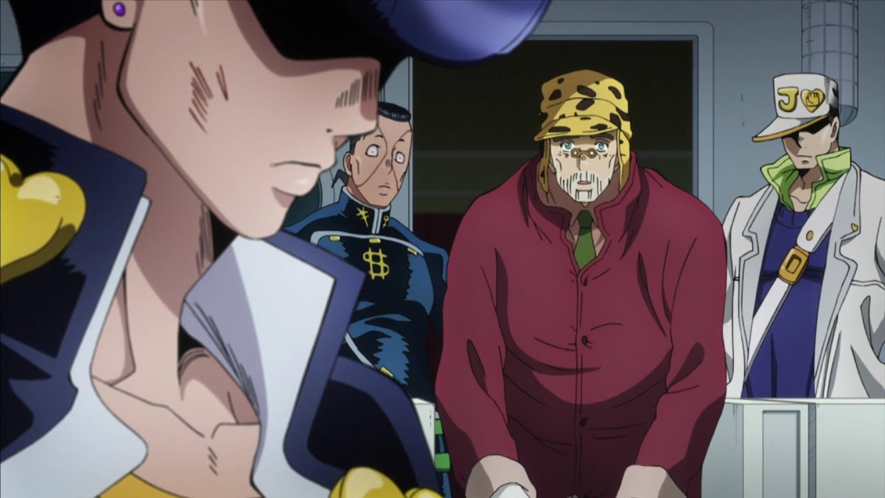 Josuke conoce a Joseph | JJBA Diamond is Unbreakable - YouTube