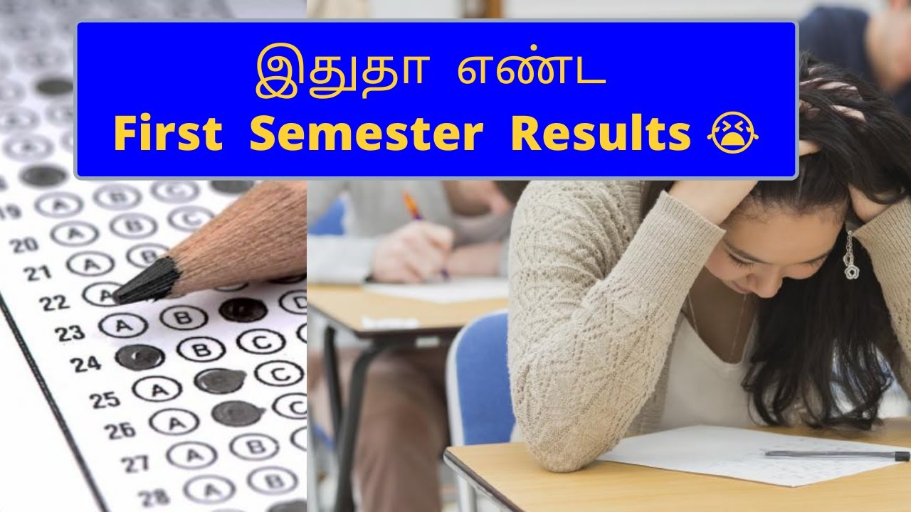 My First Semester Results released 😭 😭 | School - University Series ...