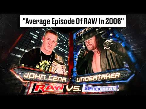 “Average Episode” of WWE RAW in 2006?