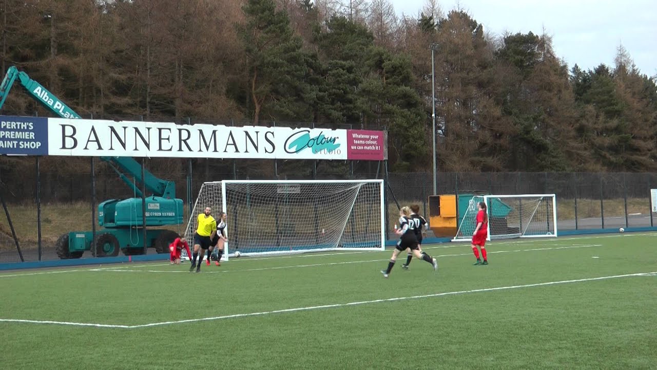 Jeanfield Swifts Ladies - Goals vs Queens Park - YouTube