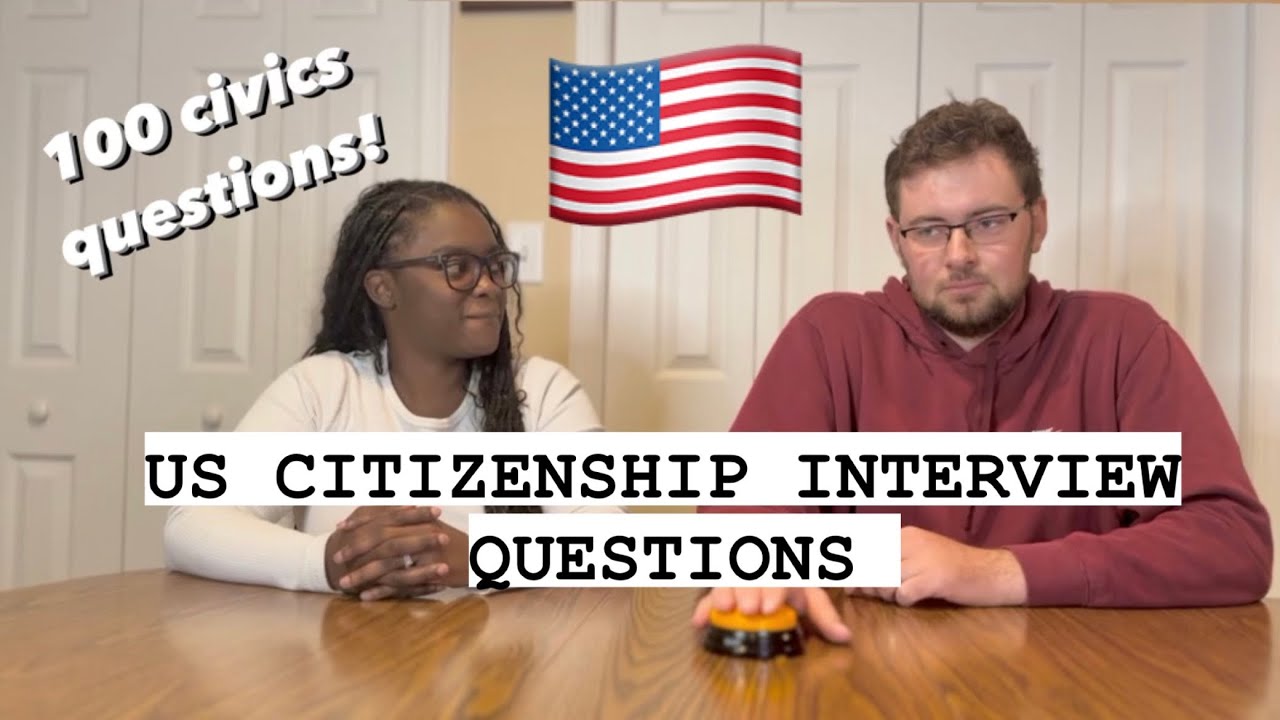 Naturalization Interview |100 Civics Question and Answers Easy & Fun ...