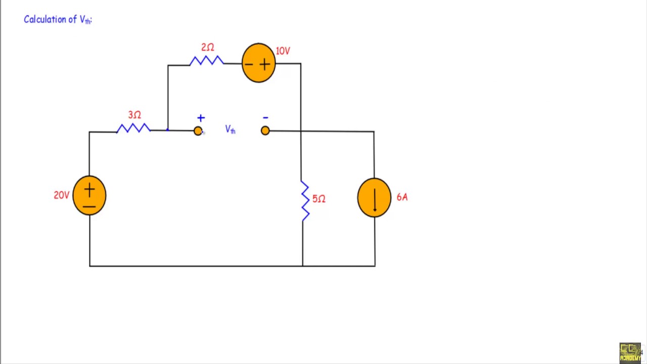 Maximum Power Transfer Theorem : Example 2 (easy solution) - YouTube