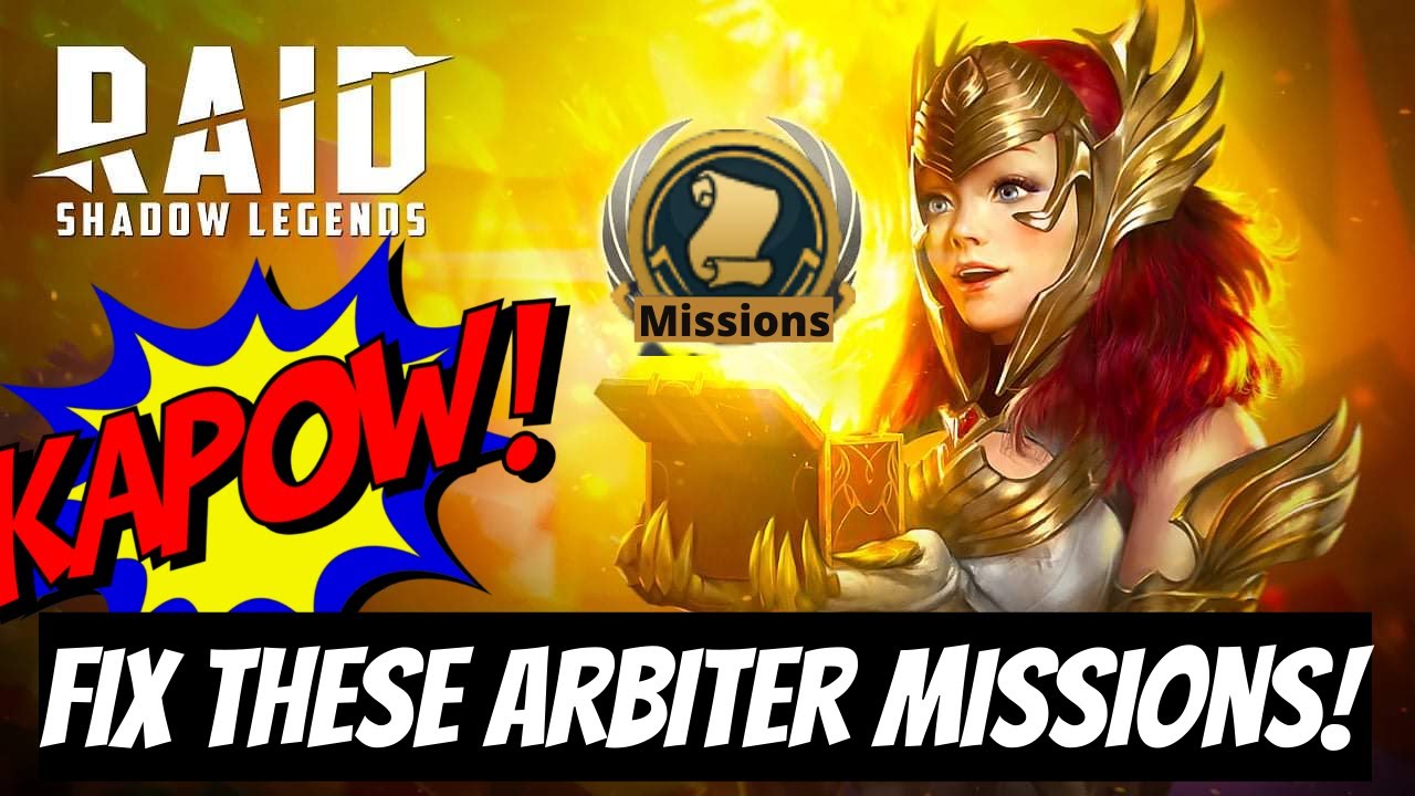 Arbiter Missions Need Fixed!!! Raid: Shadow Legends - YouTube