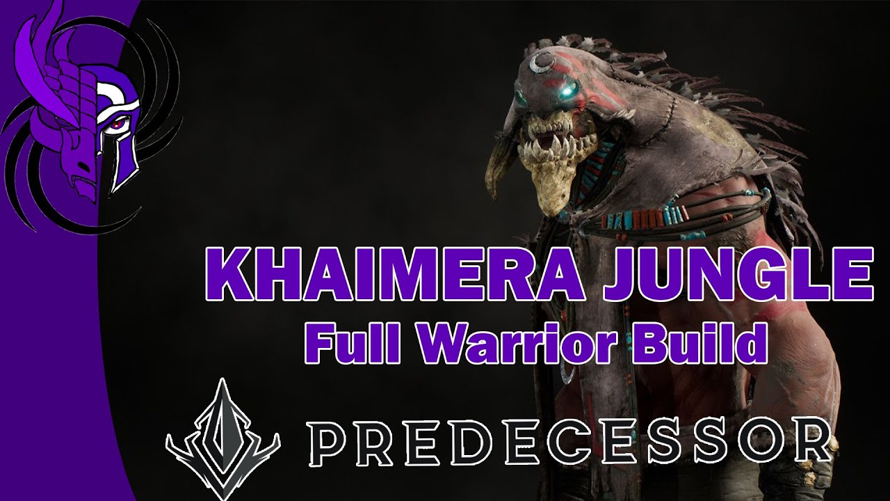Predecessor : KHAIMERA (Full Warrior Build again) #predecessor - YouTube