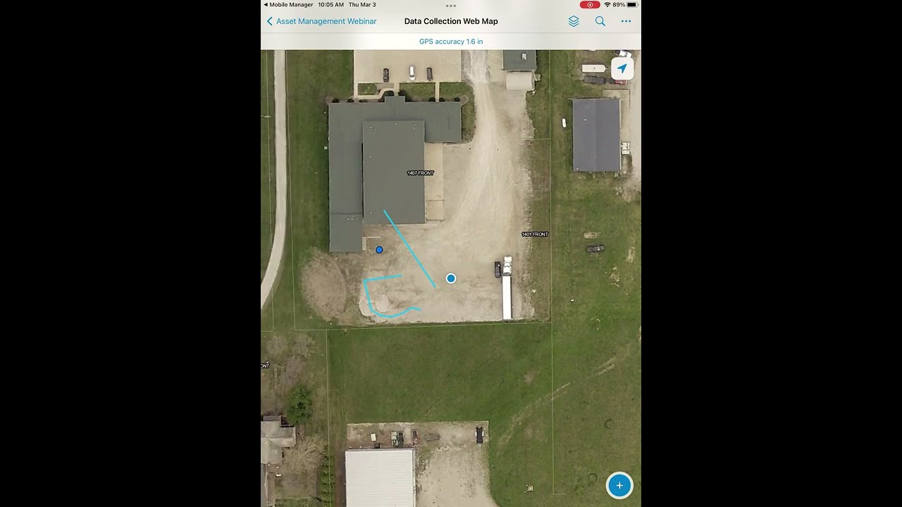 Esri ArcGIS Field Maps and Trimble R2 Demonstration - YouTube