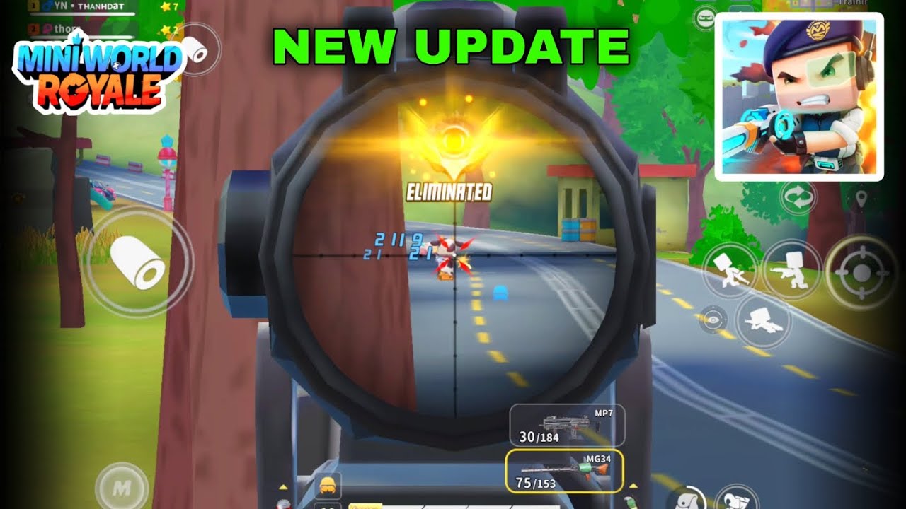 MINI WORLD ROYALE: NEW UPDATE GAMEPLAY | BATTLE ROYALE - YouTube