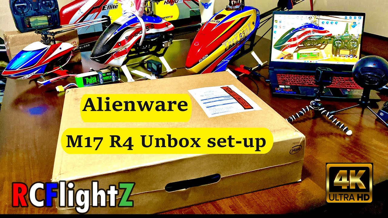 Alienware M17 R4 Unbox, Set up, I9, 3080, 4K, 32GB - YouTube